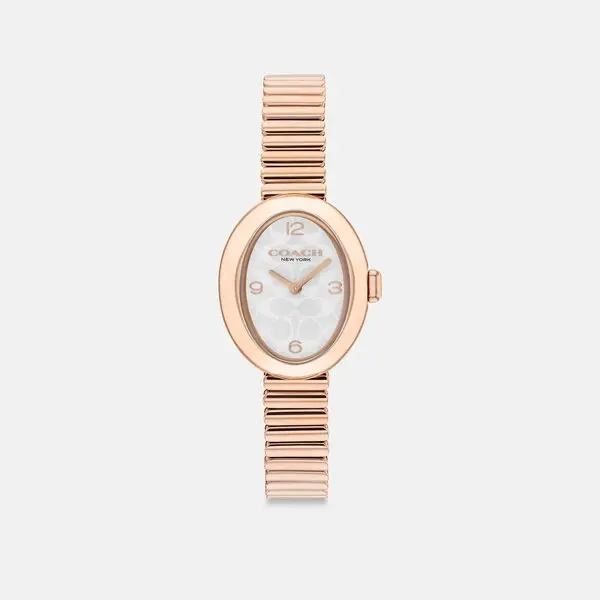 COACH Sammy Watch, 22mm - Rose Gold
