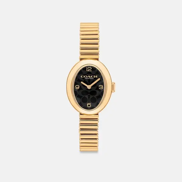 COACH® Sammy Watch, 22mm - Gold
