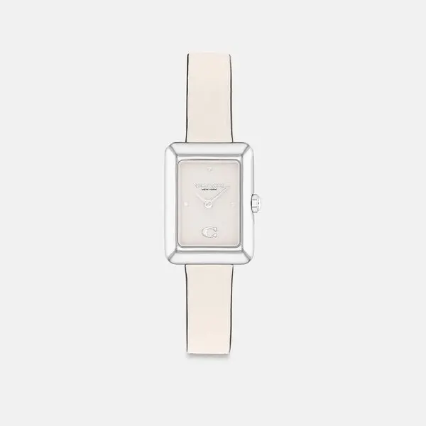 COACH Mara Watch, 19mm X 26mm - White