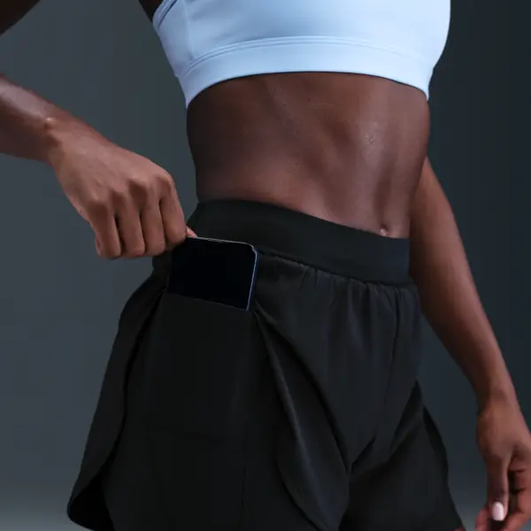 Nike 2-in-1 5" Shorts - Black