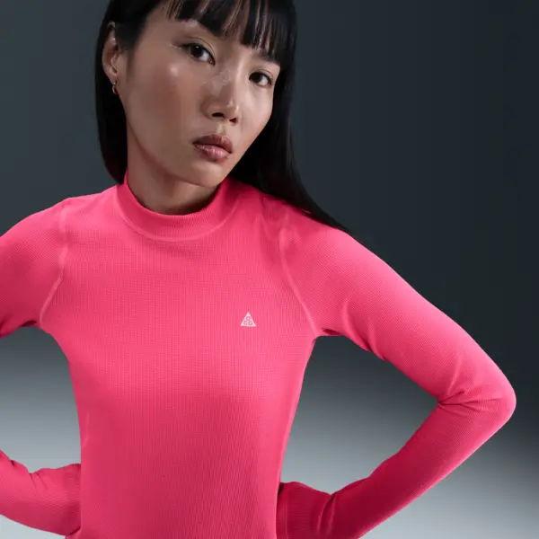 Nike Acg "chinati" Dri-fit Adv Long-sleeve Base Layer - Pink