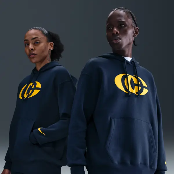 Nike Caitlin Clark Basketball Phoenix Fleece Pullover Hoodie - Blue