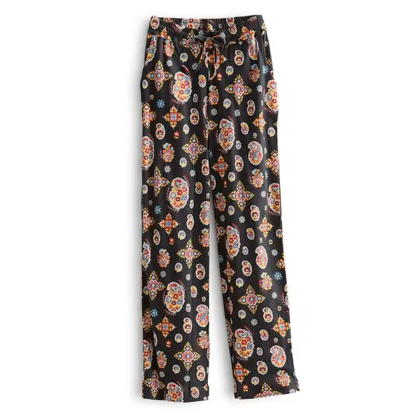 VERA BRADLEY Pajama Pants In North Star Sky - Black