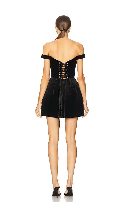 black halter neck mini dress Women's Snatched Halter Mini Dress by Naked Wardrobe, Black / M