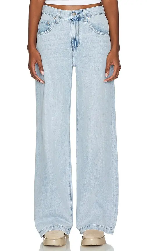 PISTOLA Petite Jadyn Wide Leg Jeans - Chateau
