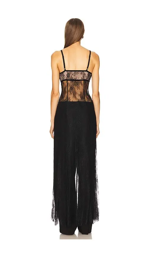 Alice + Olivia Melodie Lace Maxi Top