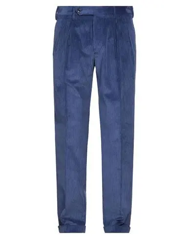 Incotex Corduroy Tapered Leg Pants - Blue