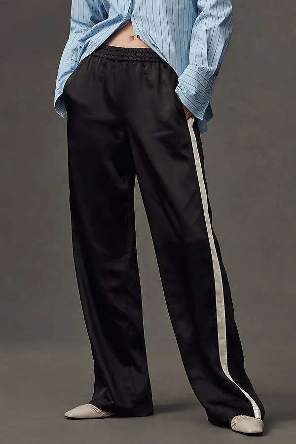 Sanctuary Satin Track Pants