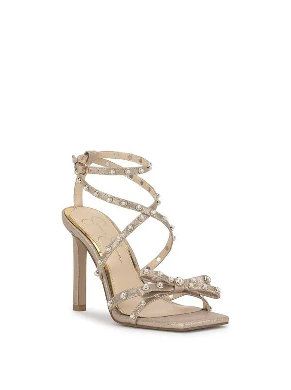 Vince Camuto Loelva High Heel Sandal - Champagne