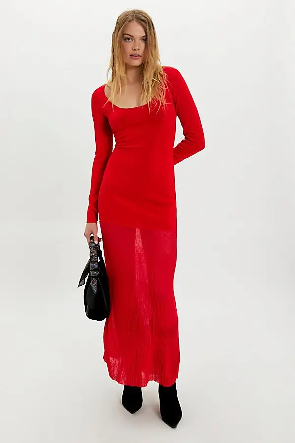 THIRD FORM Rewind Knit Maxi Dress