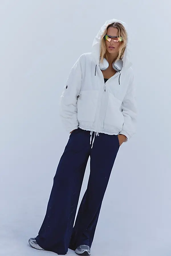 Free People Cloud Cover Systems Liner Jacket - White