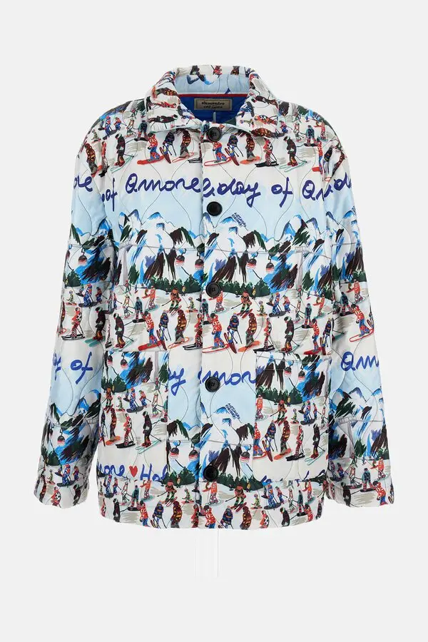 ALESSANDRO ENRIQUEZ Printed Quilted Jacket - Multicolor