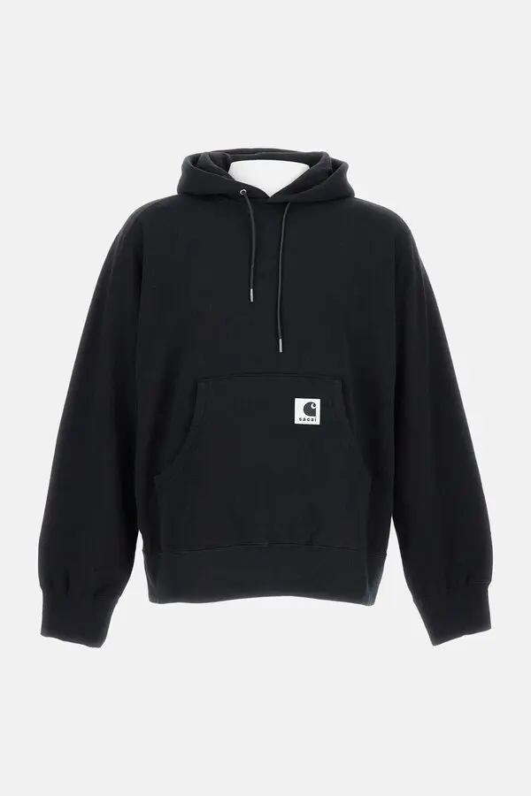 Sacai X Carhartt Wip Hoodie - Black