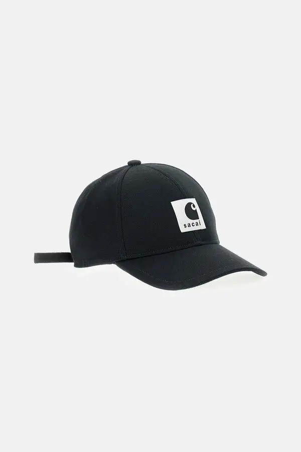 Sacai X Carhartt Wip Baseball Cap - Nero