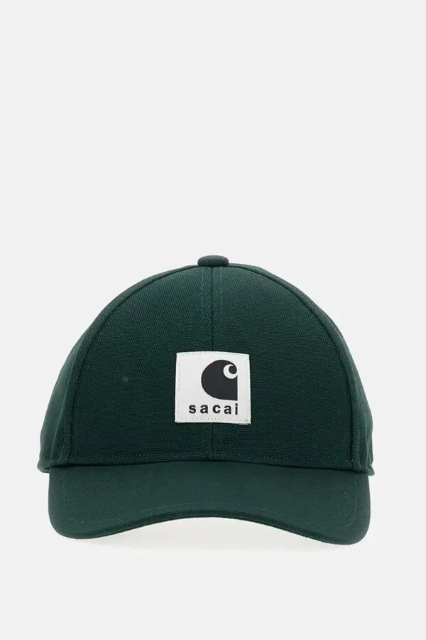 Sacai X Carhartt Wip Baseball Cap - Green