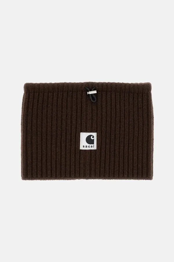 Sacai Wool-blend Neck Warmer