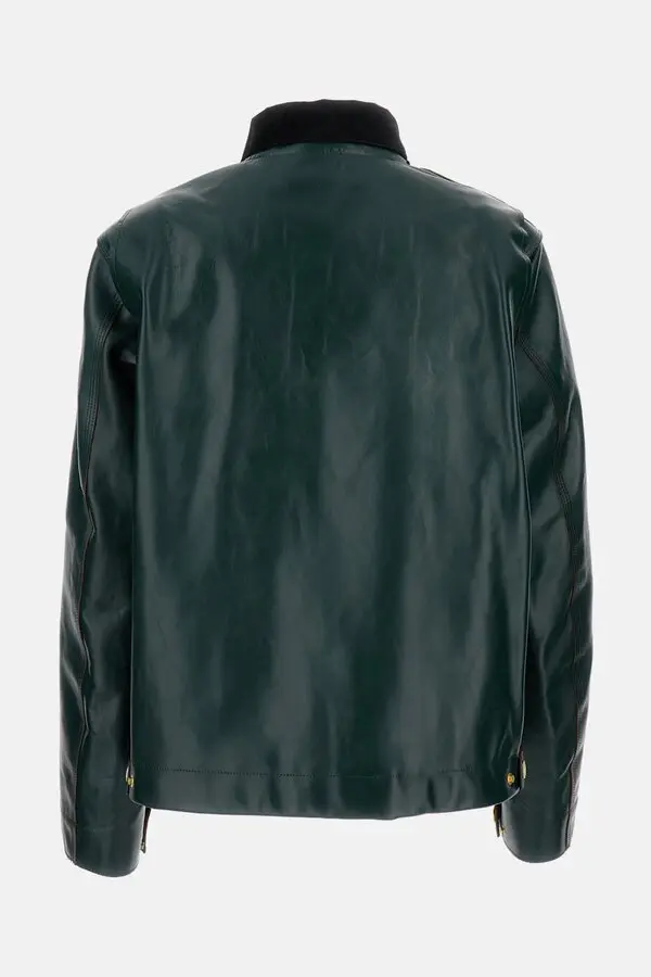 Sacai X Carhartt Wip Leather Jacket