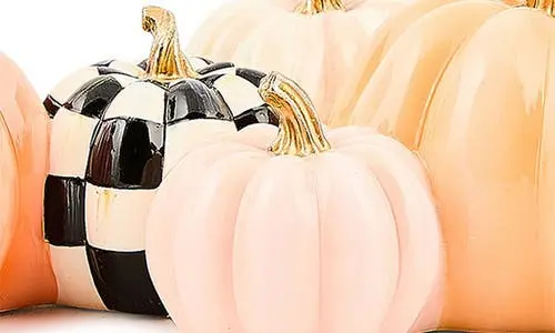 MACKENZIE-CHILDS Hocus Pocus Pumpkin Cluster Arrangement