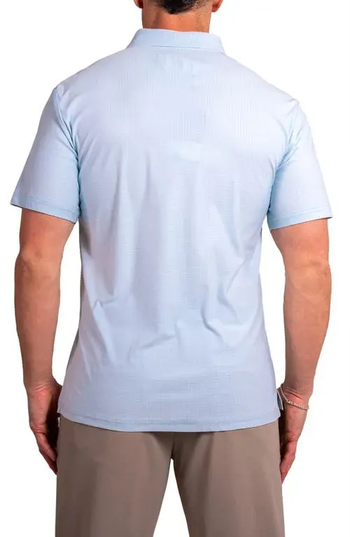 MACEOO Golfascension Stretch Nylon Polo - Blue