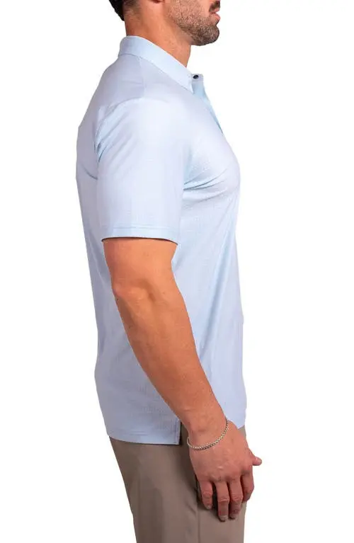 MACEOO Golfascension Stretch Nylon Polo - Blue