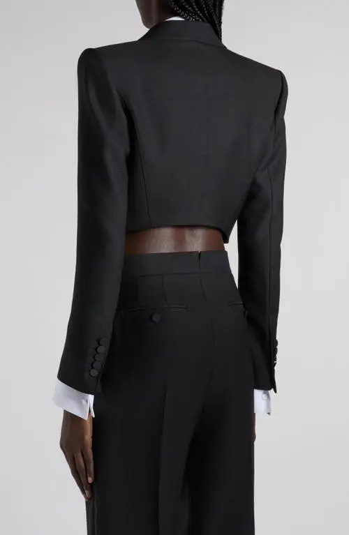 TOM FORD Double-breasted Crop Tuxedo Jacket