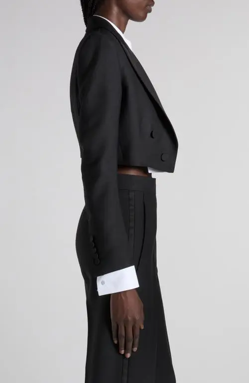 TOM FORD Double-breasted Crop Tuxedo Jacket