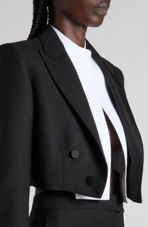 TOM FORD Double-breasted Crop Tuxedo Jacket