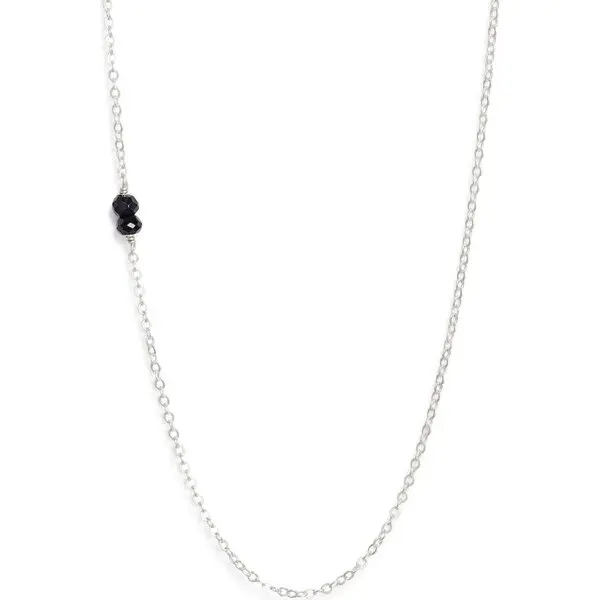 NASHELLE Semiprecious Stone Chain Necklace - Sterling Silver
