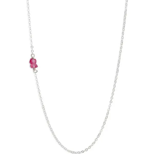 NASHELLE Semiprecious Stone Chain Necklace - Sterling Silver