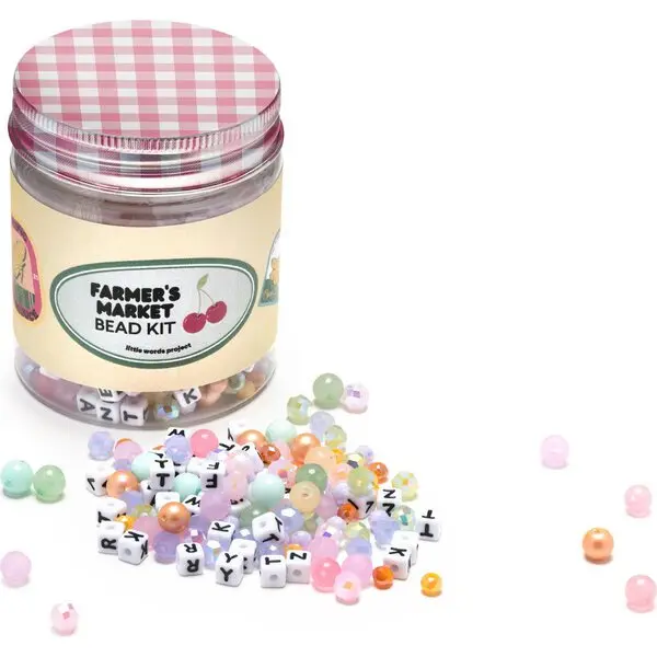 LITTLE WORDS PROJECT Farmer's Market Bead Kit - Multi