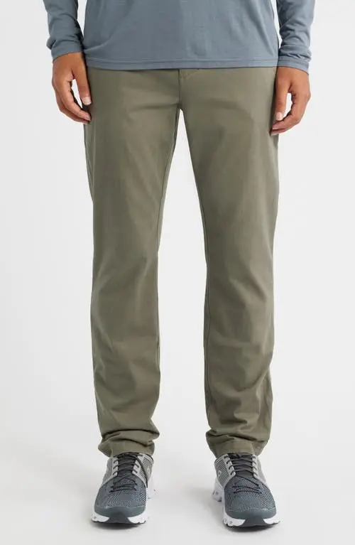 FREE FLY Anchor Stretch Twill Pants - Smokey Olive