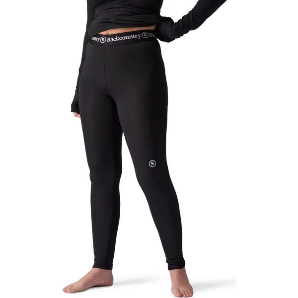 BACKCOUNTRY Pines Microgrid Ultra-lt Baselayer Bottom - Black