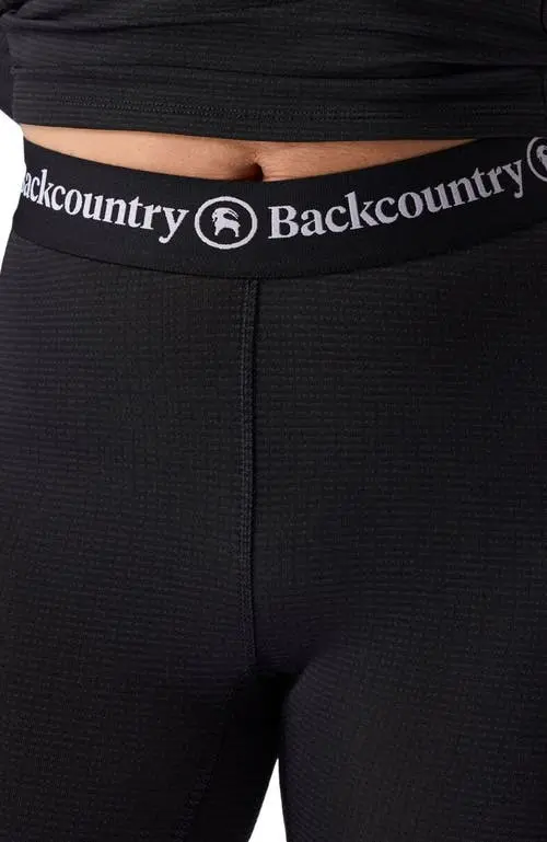 BACKCOUNTRY Pines Microgrid Ultra-lt Baselayer Bottom - Black