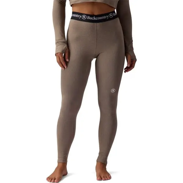 BACKCOUNTRY Pines Microgrid Ultra-lt Baselayer Bottom - Fallen Rock