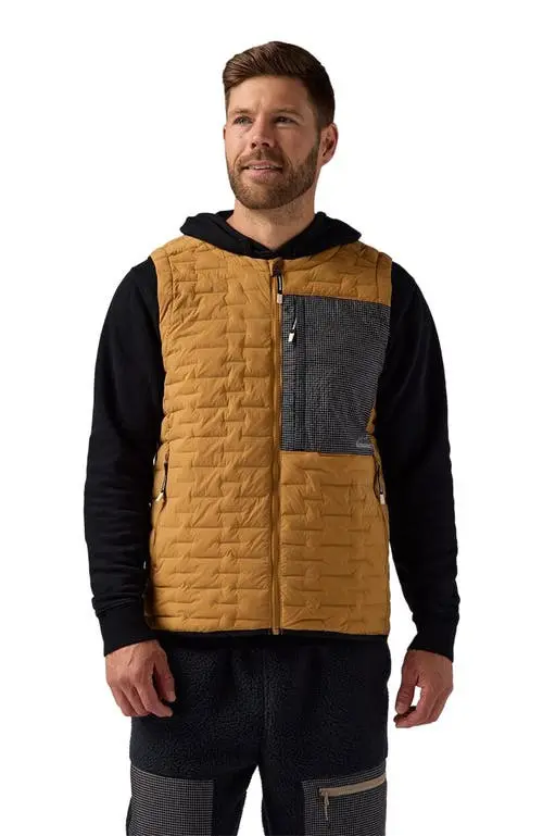 BACKCOUNTRY Peale Primaloft Stitch-free Baffle Stretch Vest - Bistre