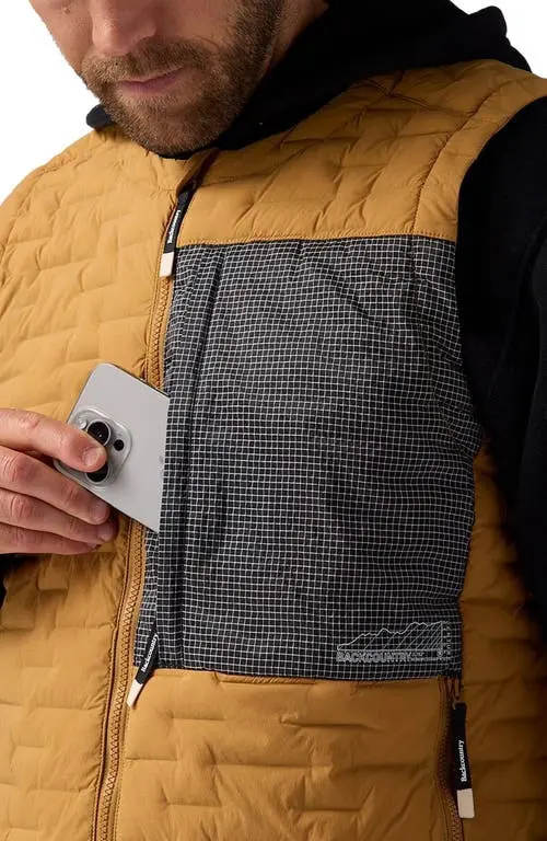 BACKCOUNTRY Peale Primaloft Stitch-free Baffle Stretch Vest - Bistre
