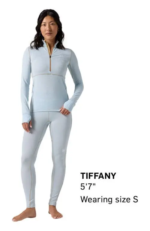 BACKCOUNTRY Pines Microgrid Ultra-lt Baselayer 1/4-zip Top