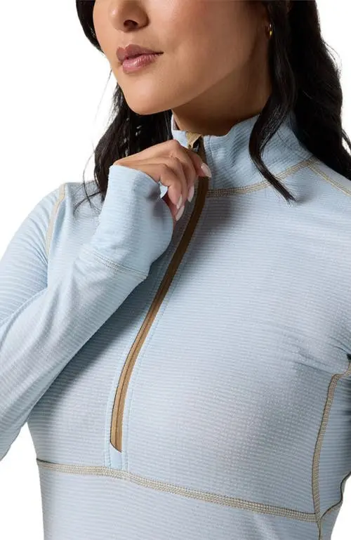 BACKCOUNTRY Pines Microgrid Ultra-lt Baselayer 1/4-zip Top