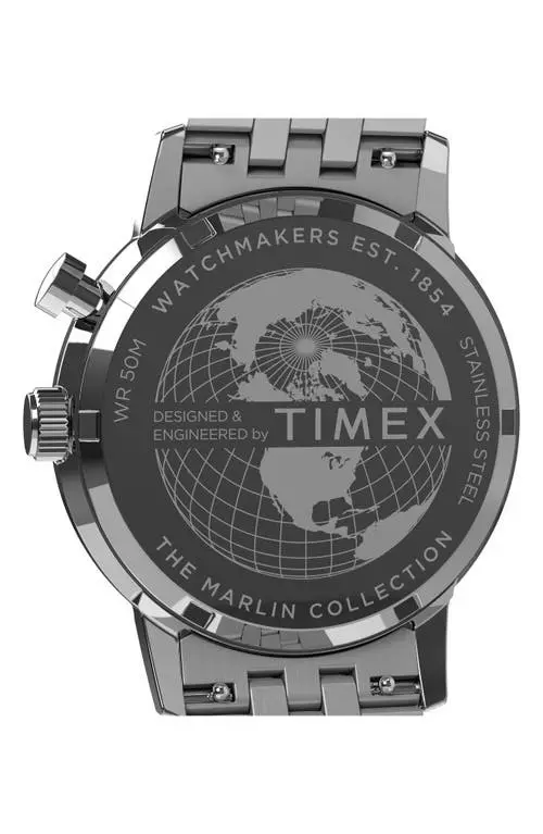 Timex® Marlin® Moonphase Bracelet Watch