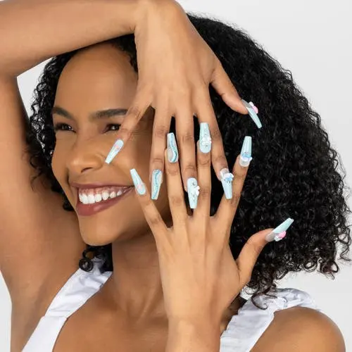 3H NAILS Cinnamoroll 3dlong Coffin Press-on Nails