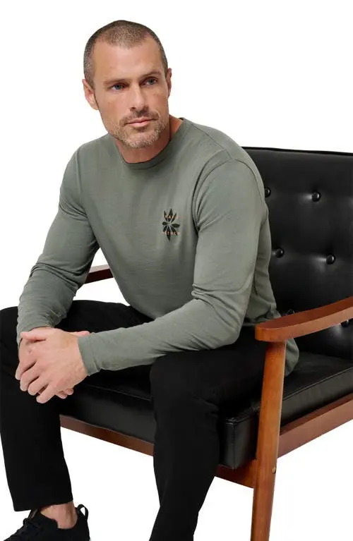 Travis Mathew Big Bay Long Sleeve Cotton Graphic T-shirt