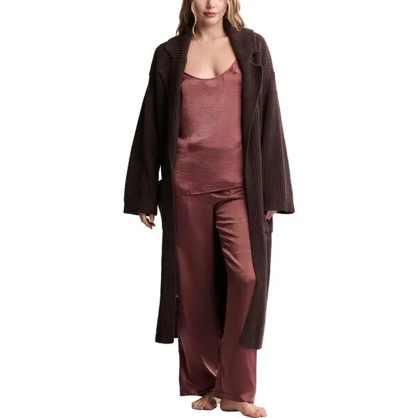 Barefoot Dreams Cozychic® Rib Longline Cardigan