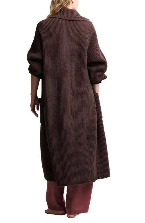 Barefoot Dreams Cozychic® Rib Longline Cardigan