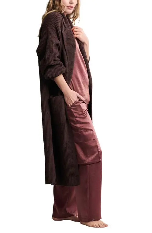 Barefoot Dreams Cozychic® Rib Longline Cardigan