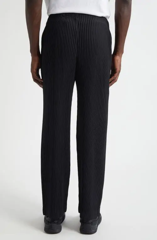 Issey Miyake Monthly Colors September Pleated Pants - Black