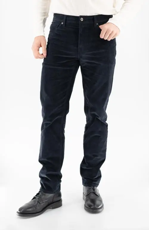 DEVIL-DOG DUNGAREES Stretch Corduroy Five Pocket Pants - Black