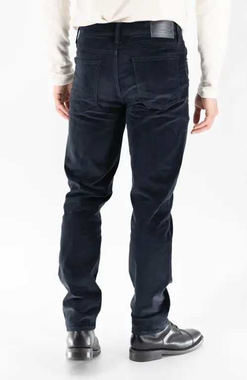 DEVIL-DOG DUNGAREES Stretch Corduroy Five Pocket Pants - Black