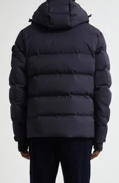 Moncler Montgetech Water Repellent Down Puffer Jacket - Navy Blue