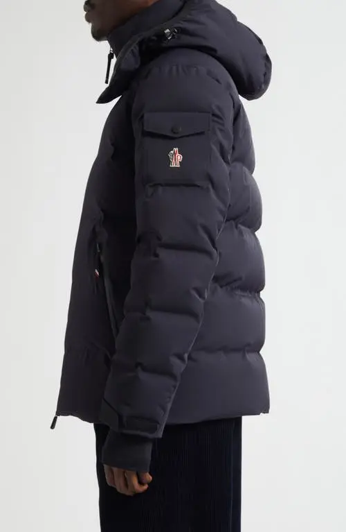 Moncler Montgetech Water Repellent Down Puffer Jacket - Navy Blue