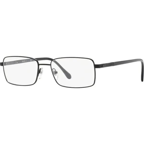 SFEROFLEX Rectangle Full Rim Eyeglasses - Black
